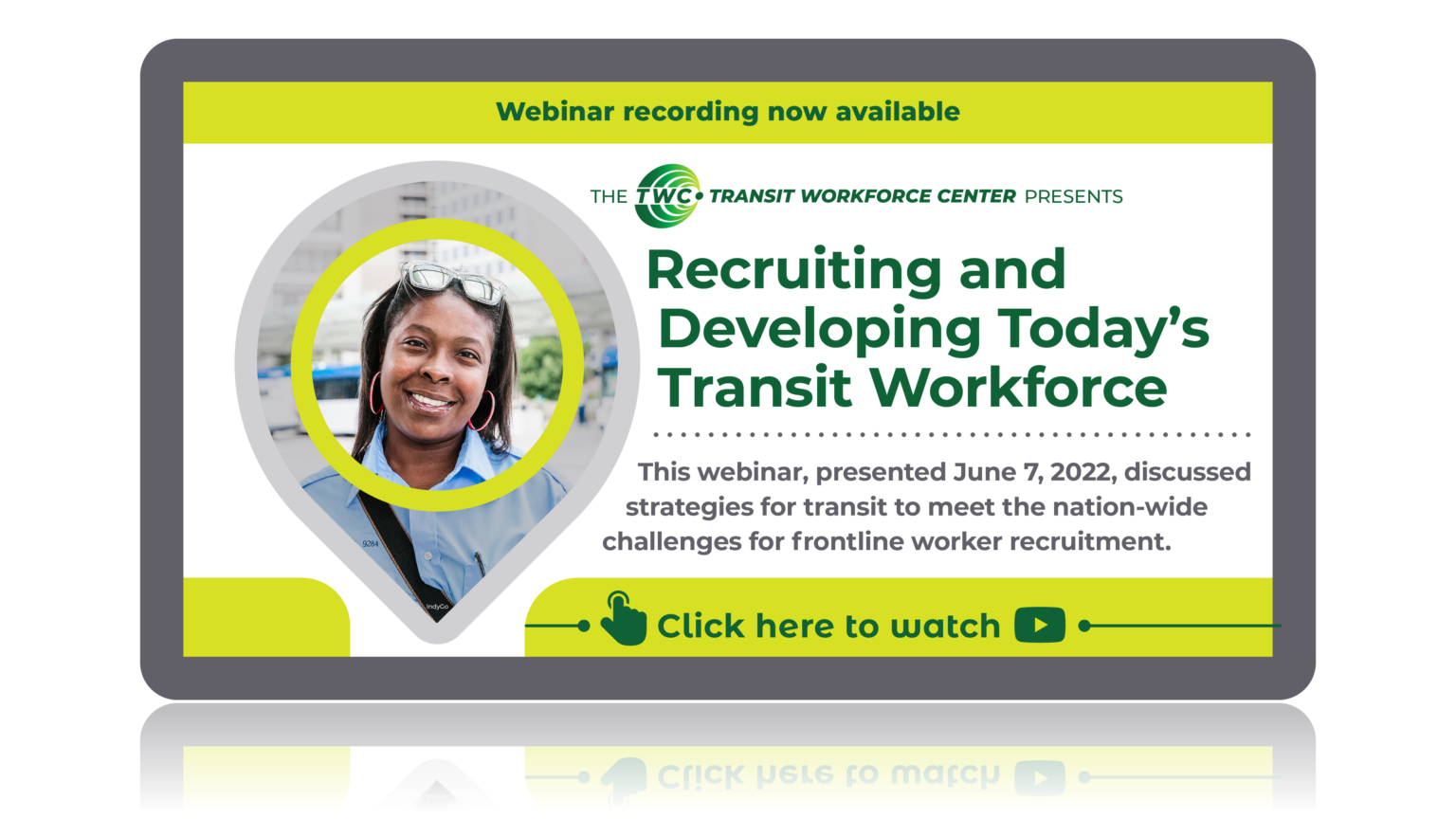 Webinars - Transit Workforce Center